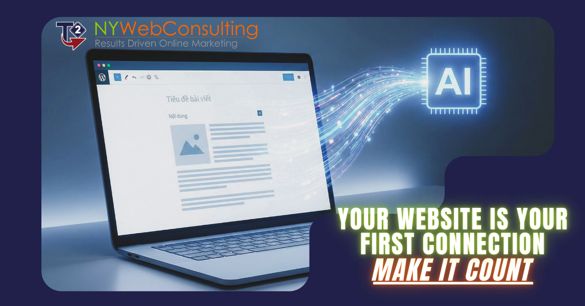 Your Website Is the First Connection — Make It Count - Tech 2 Success